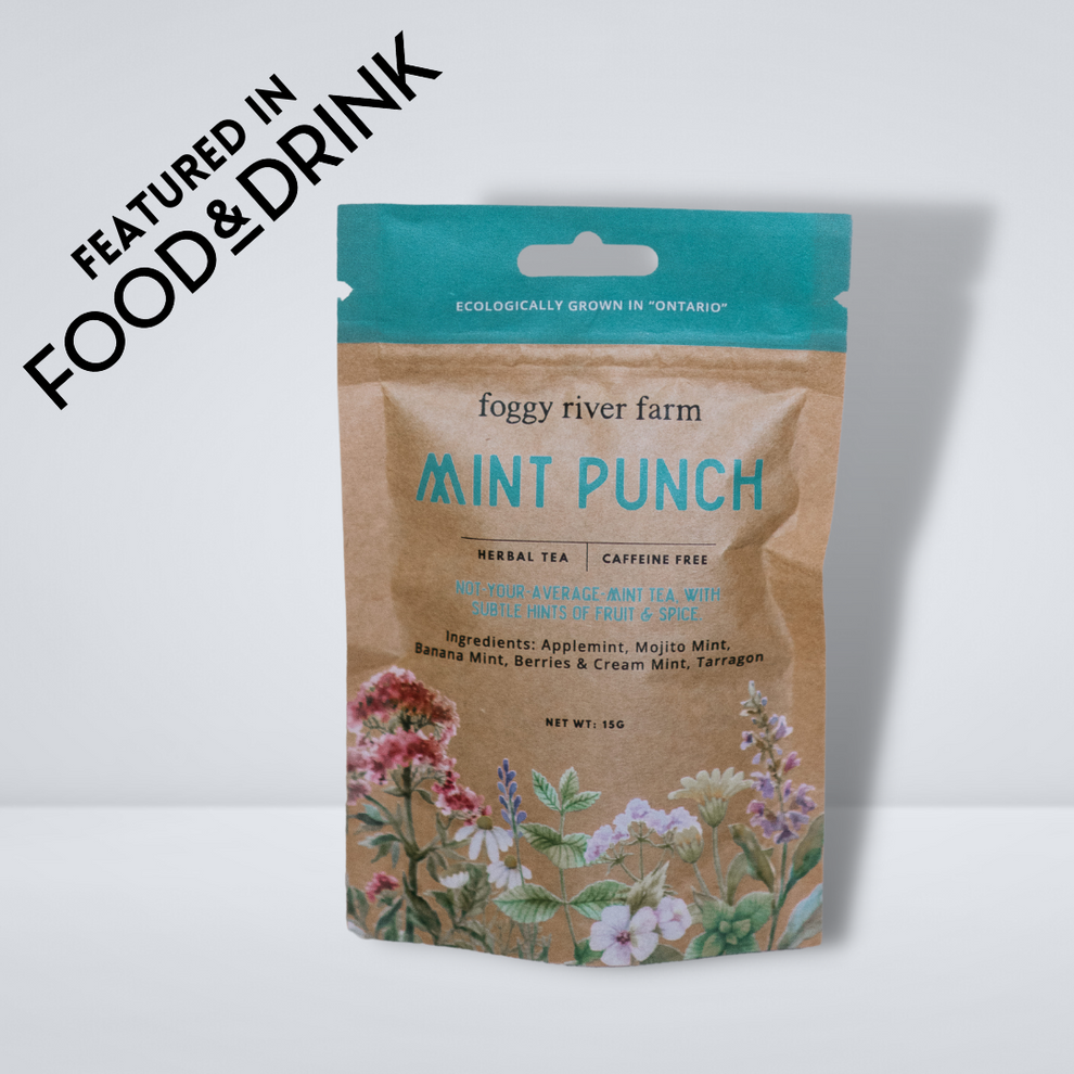 MINT PUNCH Herbal Tea – Foggy River Farm